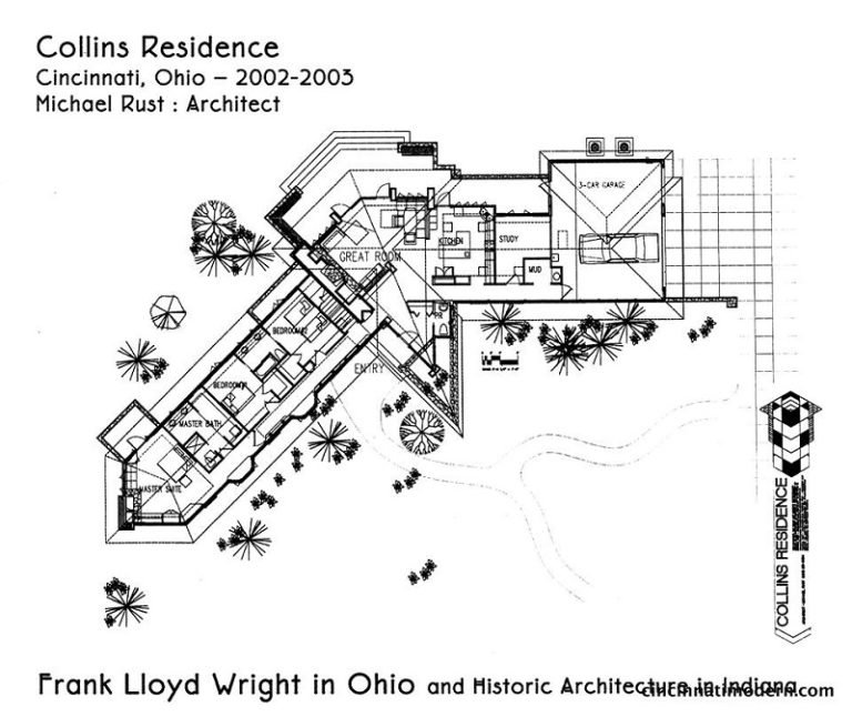 Collins Residence – Cincinnati, Ohio (Modern House) – The Organic Architect